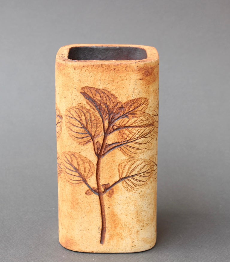 Vintage French Ceramic Vase by Raymonde Leduc 'circa 1970s', Small For ...