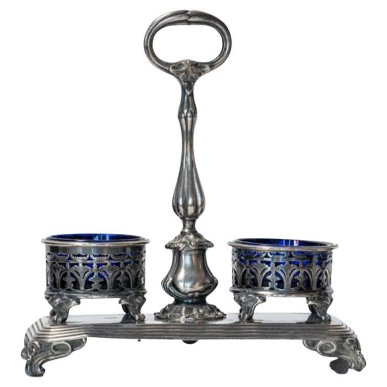 Vintage French Christofle Condiment Cellar For Sale at 1stDibs