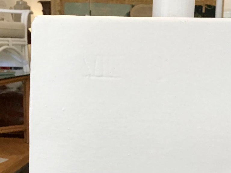 Vintage French Classical Plaster Frieze with Figures For Sale at 1stDibs