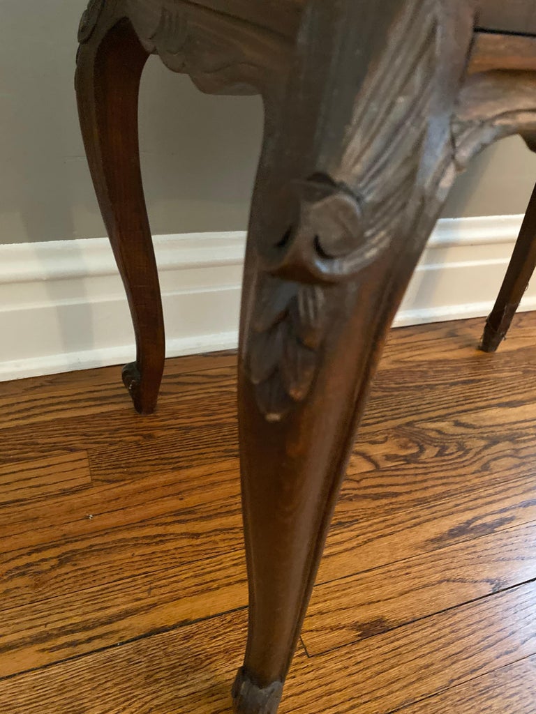 Vintage French Curio Table, Dumbwaiter and Butler Tray / Bar Cart For ...