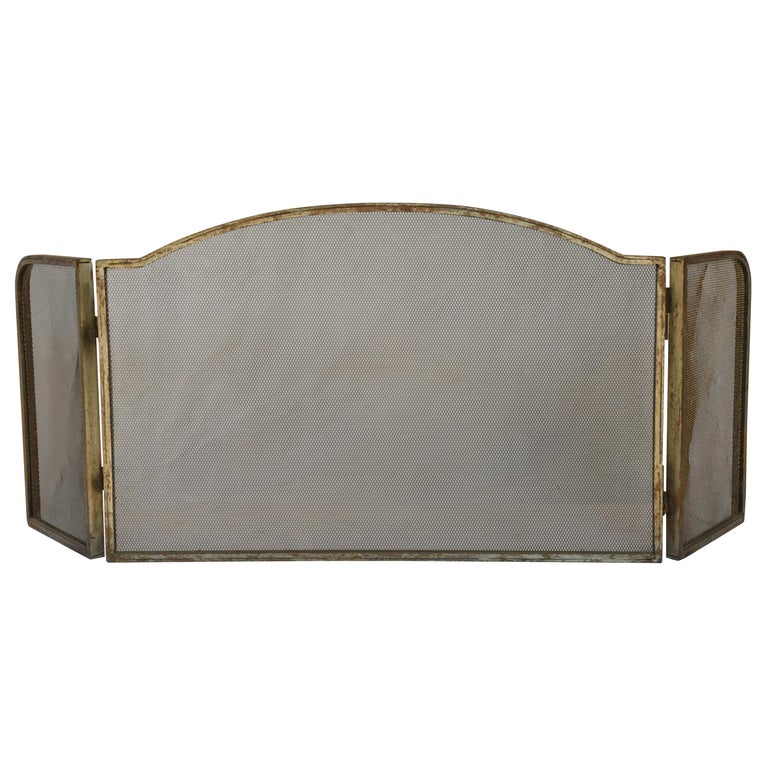 Vintage French Fireplace Screen at 1stDibs
