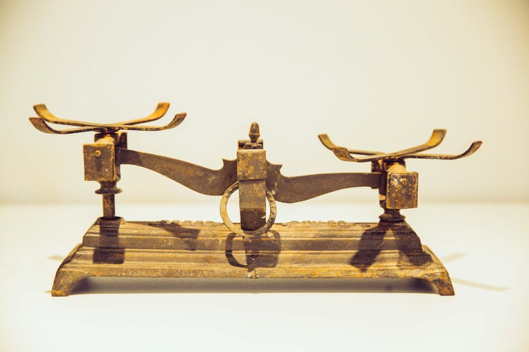 Vintage French Force Balance Scales For Sale at 1stDibs