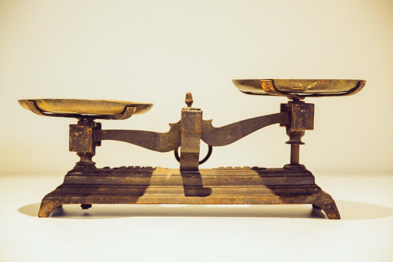 Vintage French Force Balance Scales For Sale at 1stDibs