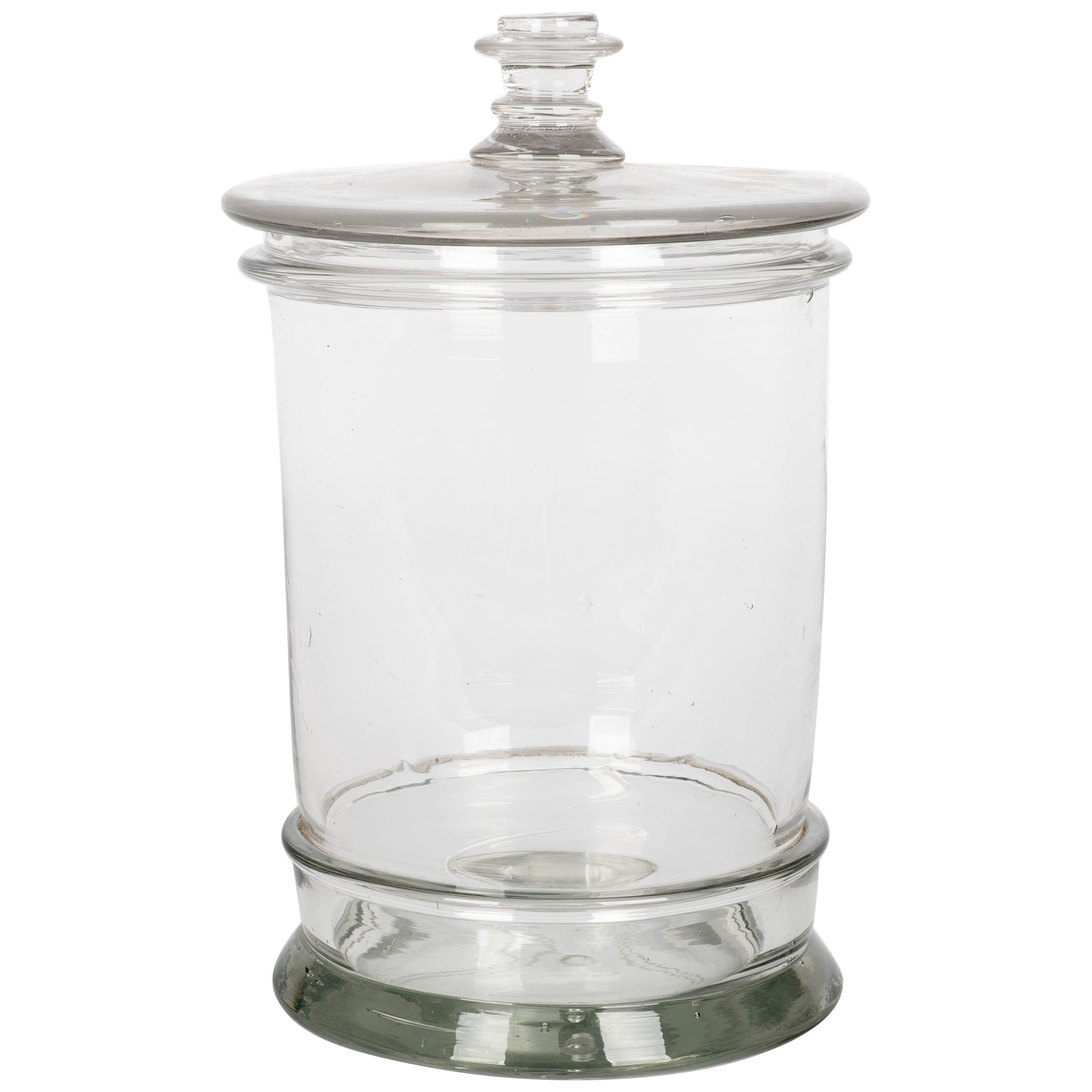 Vintage French Glass Apothecary Jar or Canister, Circa 1950s For Sale ...