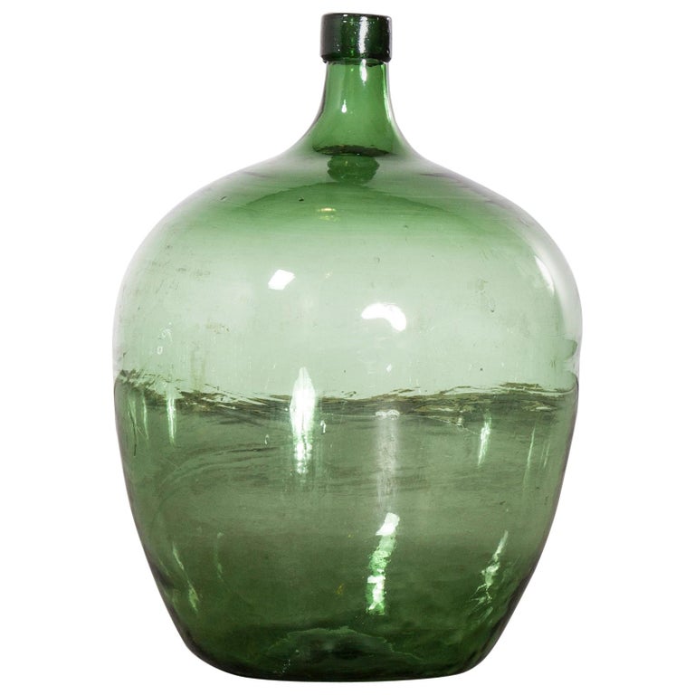 Vintage French Glass Demijohn, Large 'Model 957.3' at 1stDibs