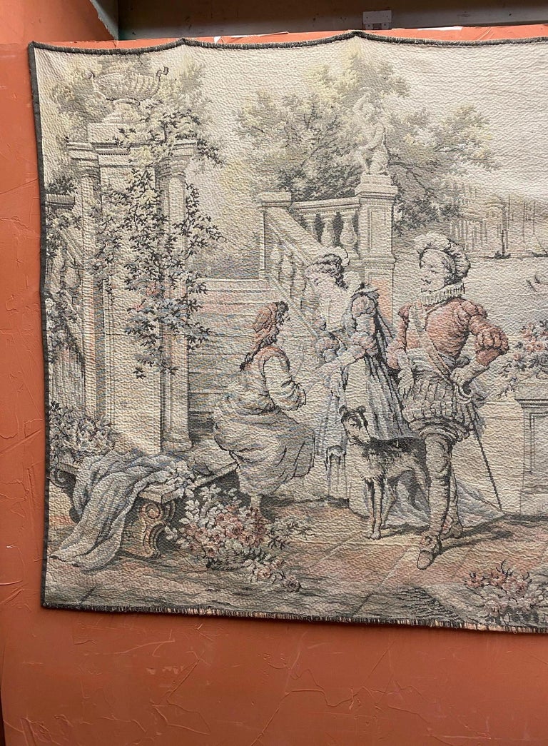 Vintage French Hanging Tapestry For Sale at 1stDibs | vintage french ...