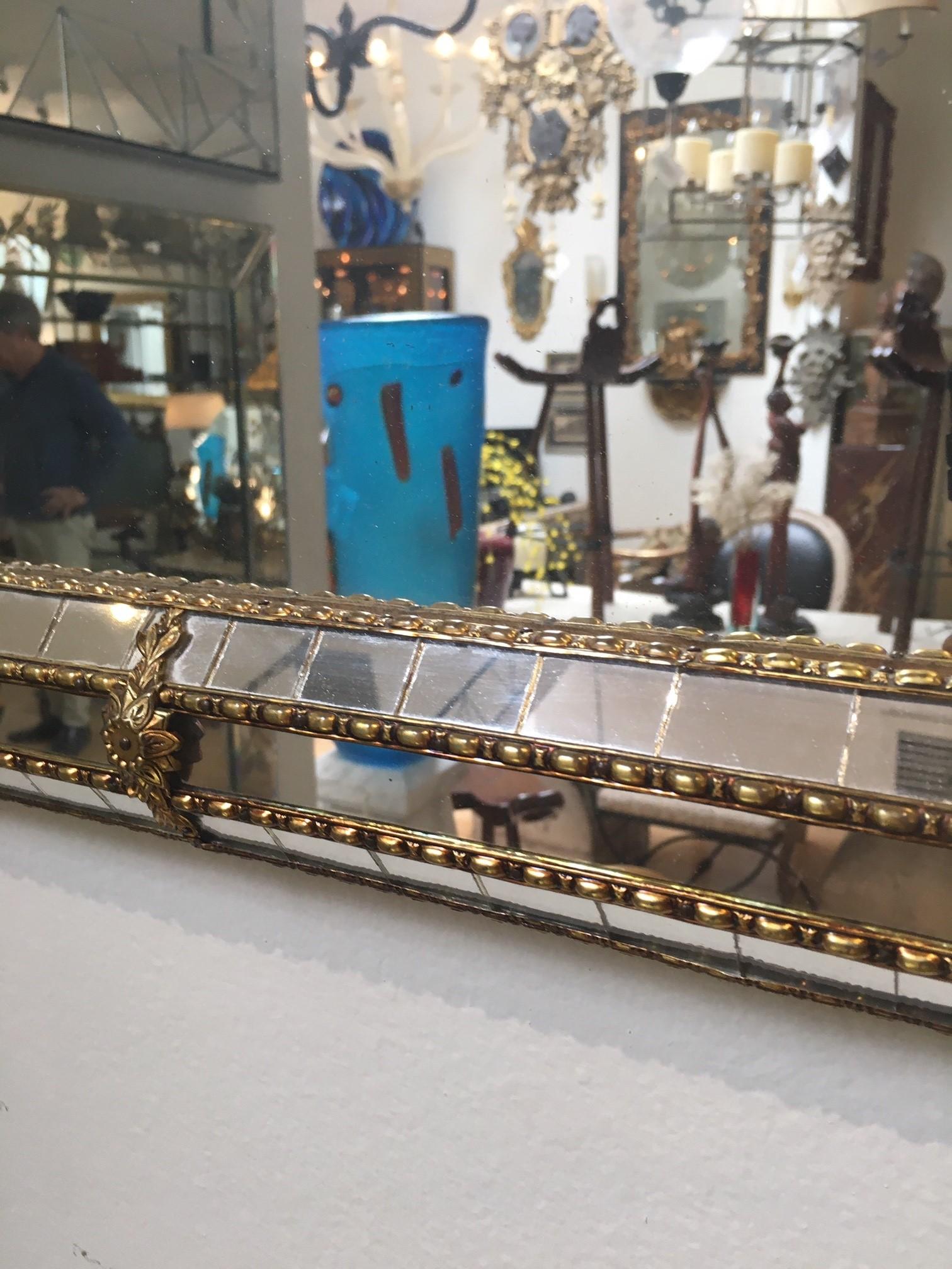 Vintage French Hollywood Regency Style Decorative Venetian Glass Wall ...
