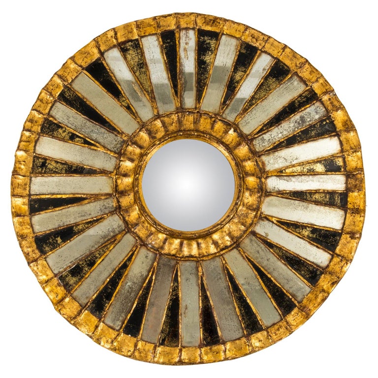 Vintage French Line Vautrin Style Mirror at 1stDibs