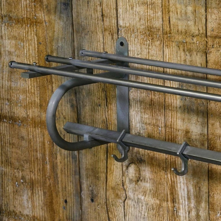 Vintage, French Luggage Rack from Train at 1stDibs