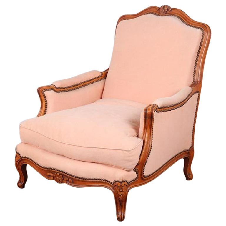 Vintage French-Made Armchair or Bergère at 1stDibs | vintage french ...