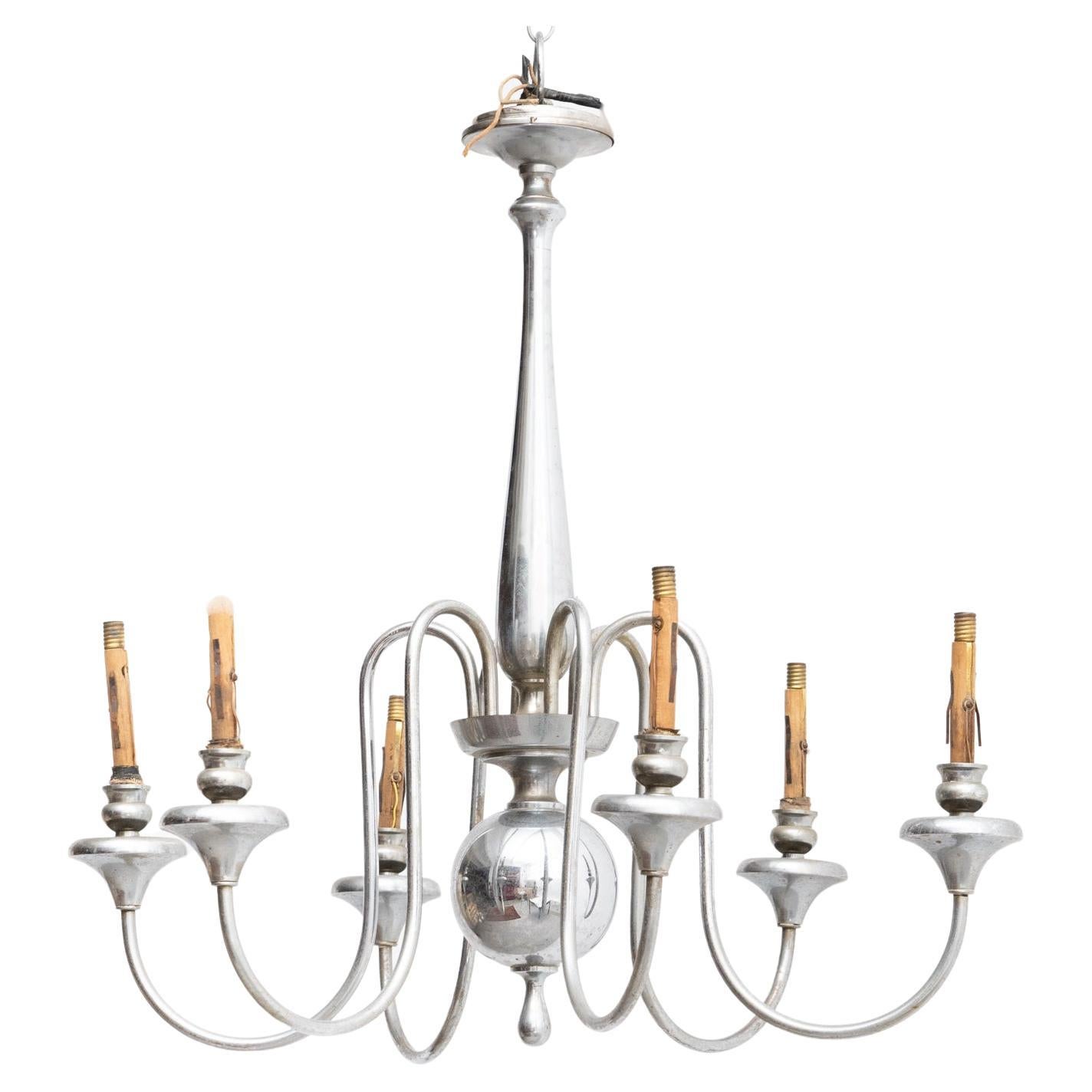 Rustic Traditional Rattan Ceiling Lamp, circa 1980 For Sale at 1stDibs