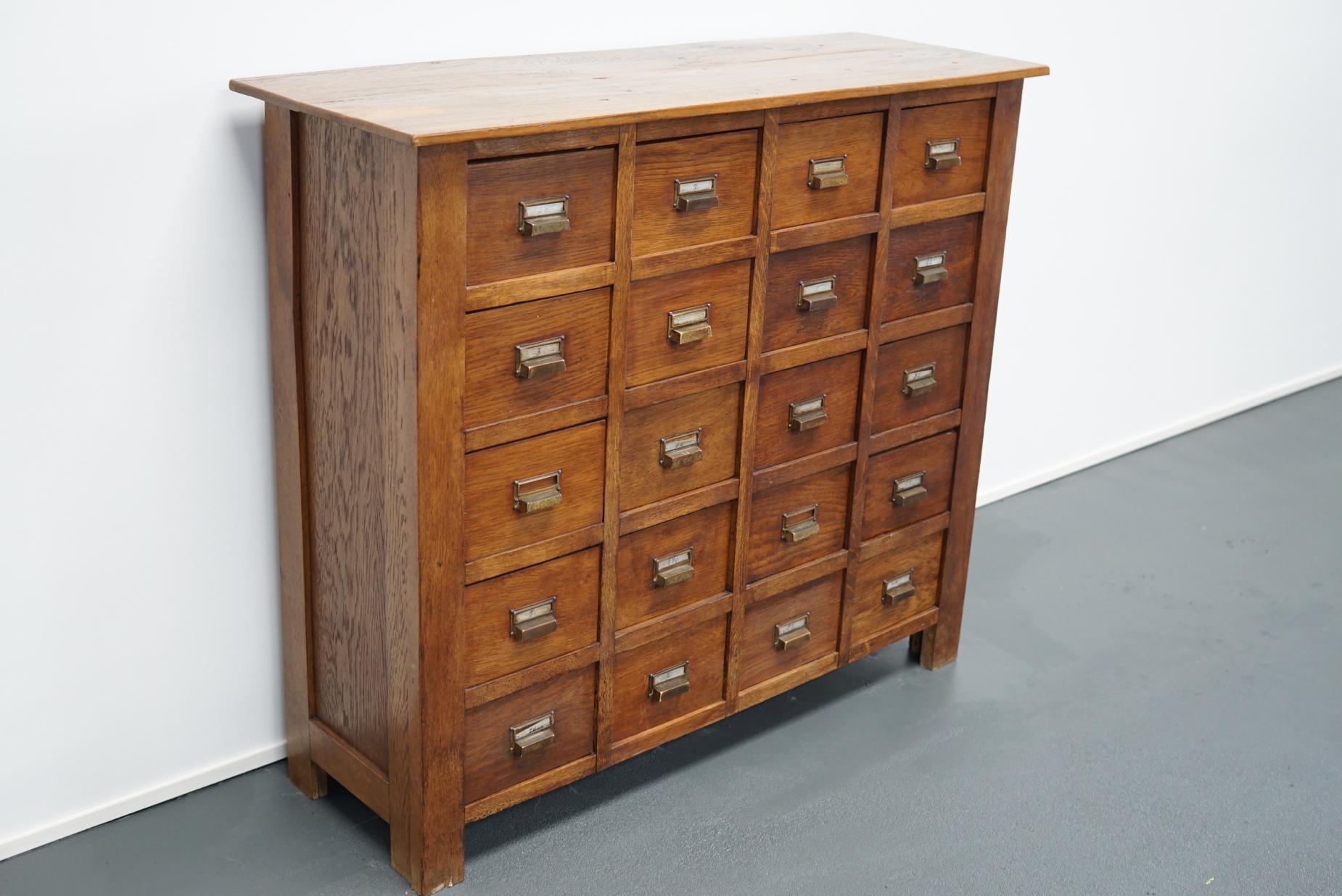 Vintage French Oak Apothecary Cabinet, 1930s at 1stDibs | french ...