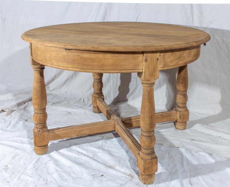 Vintage French Oak Butterfly Leaf Table at 1stDibs | antique butterfly ...