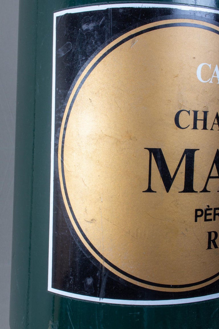 Vintage French Oversized Champagne Massé Bottle Prop at 1stDibs ...