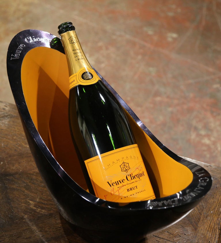 Vintage French Painted Steel "Veuve Clicquot" Double Magnum Champagne ...