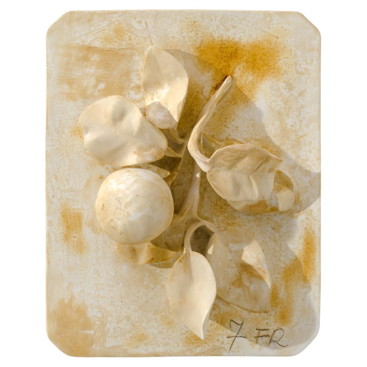 A Pair of Plaster Bas Reliefs of French Philosophers For Sale at 1stDibs