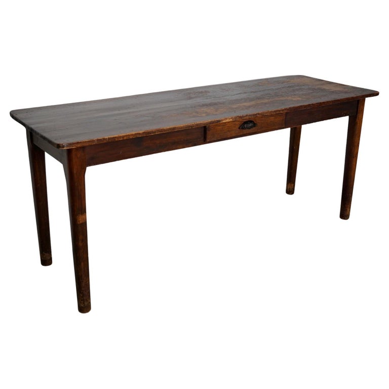 farmhouse pine side table