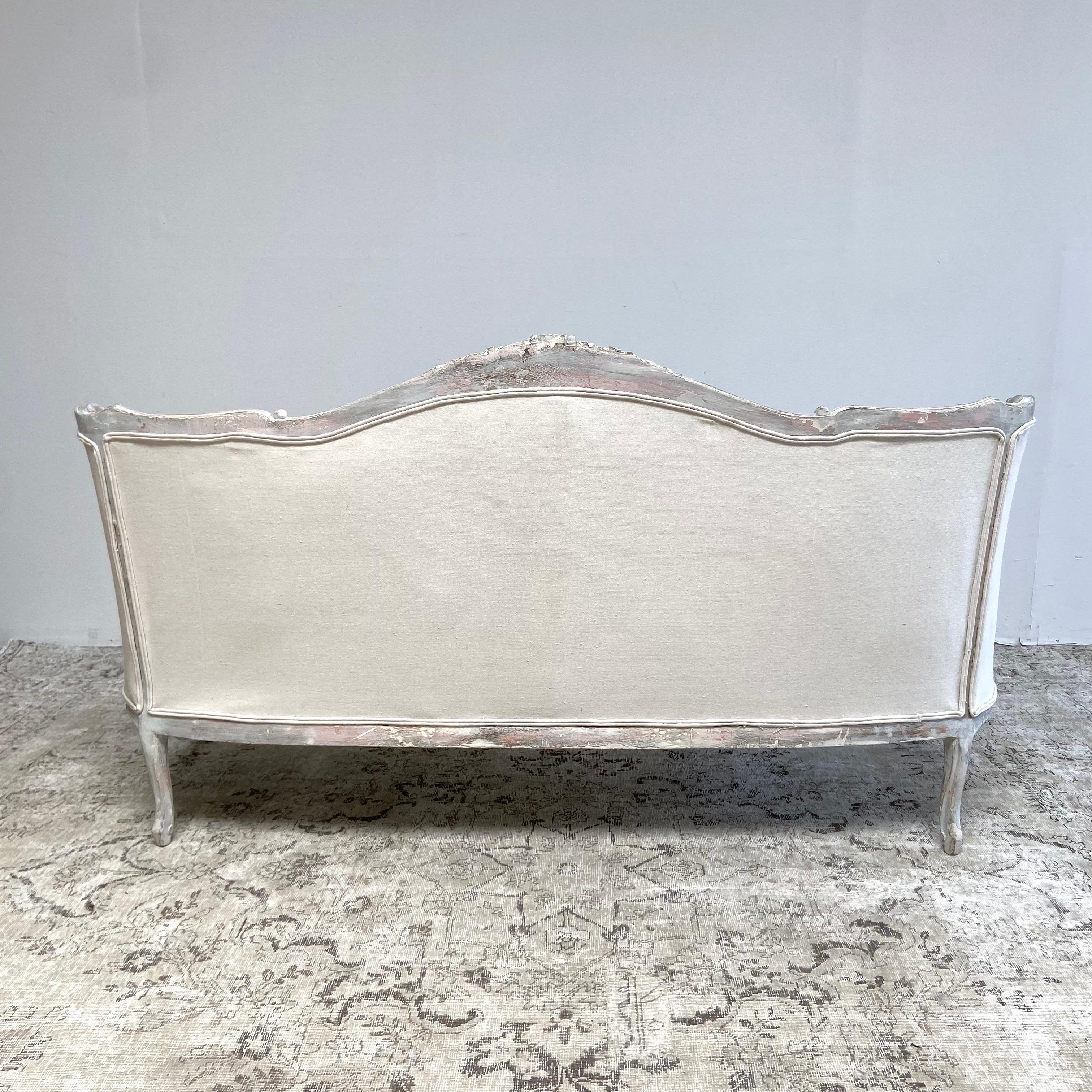 Vintage French Style Upholstered Daybed Sofa at 1stDibs | french style ...