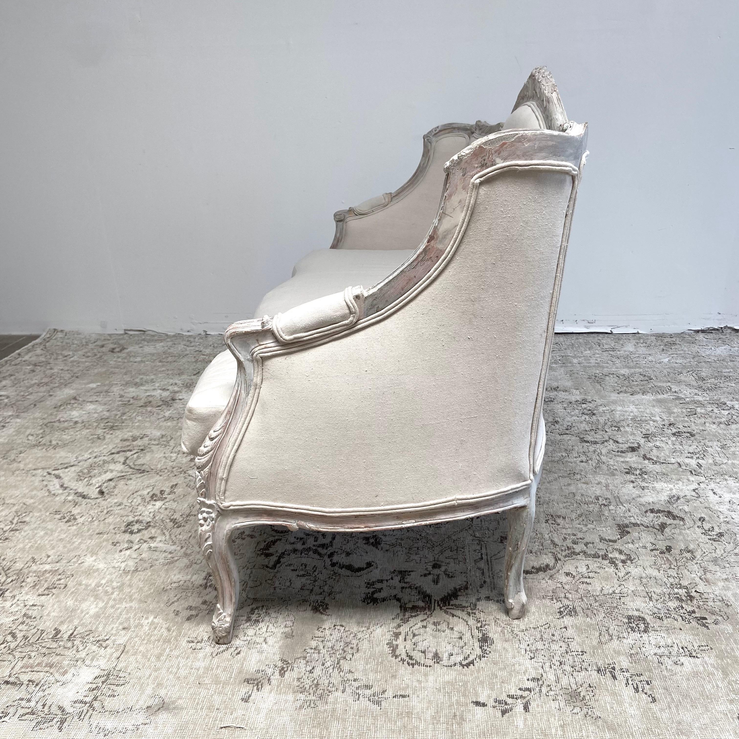 Vintage French Style Upholstered Daybed Sofa at 1stDibs | french style ...