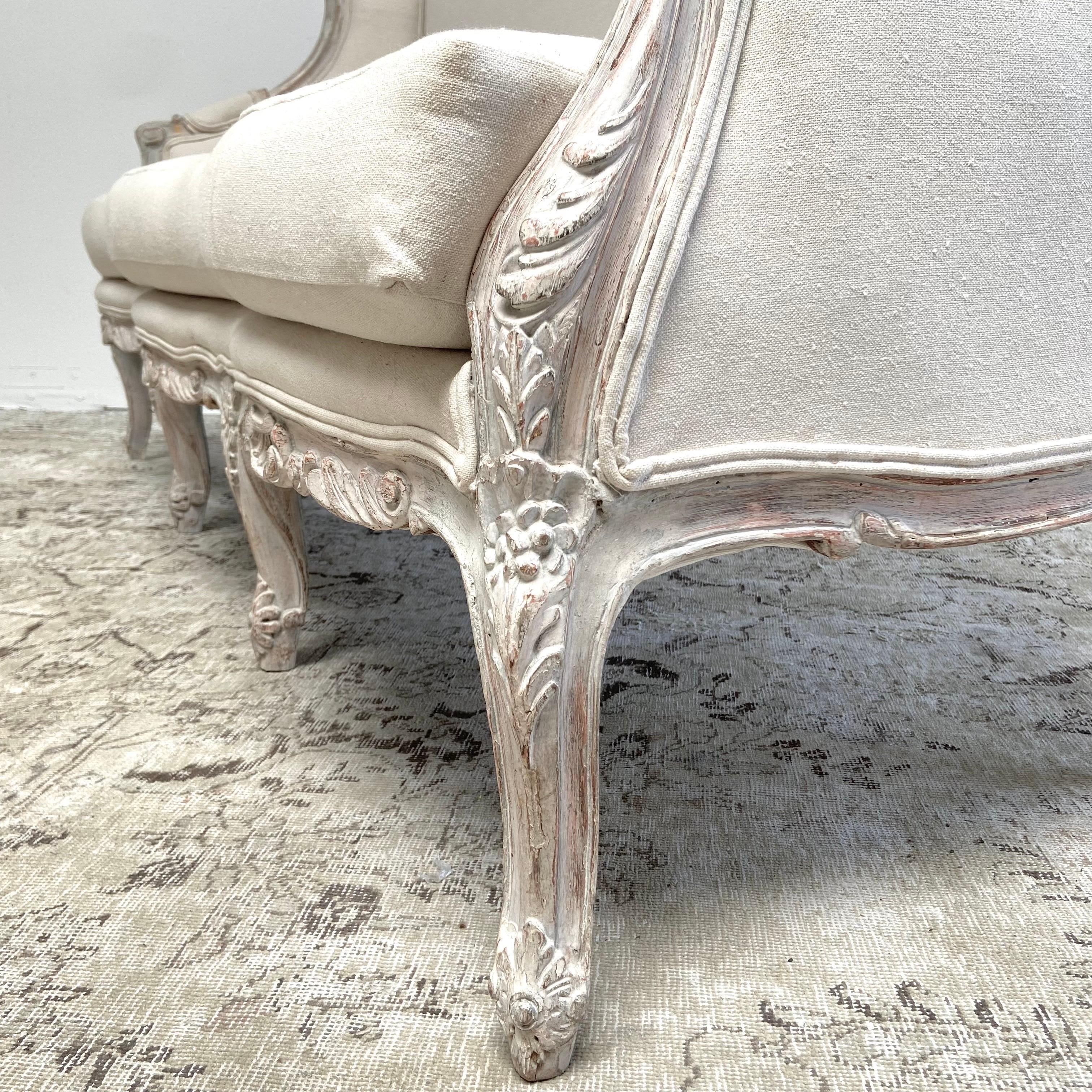 Vintage French Style Upholstered Daybed Sofa at 1stDibs | french style ...