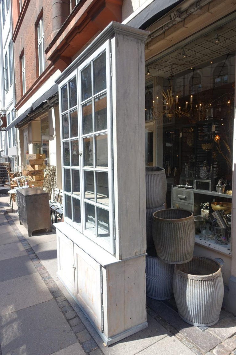 Vintage French Tallboy/Display Cabinet at 1stDibs