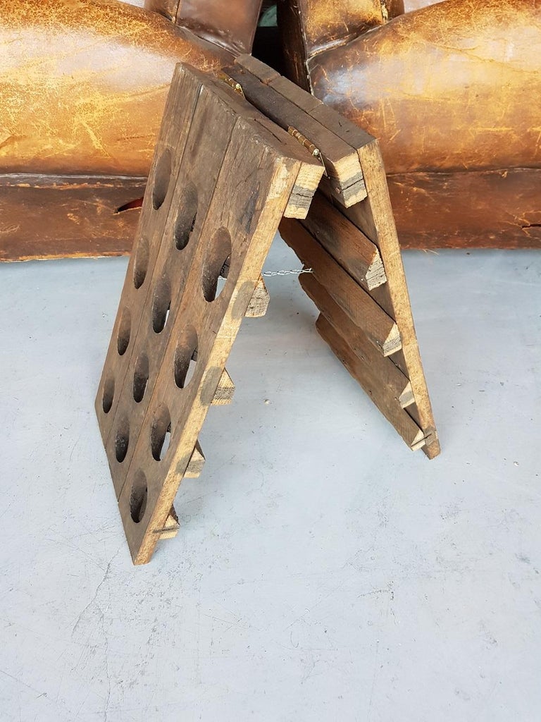 Vintage French Wine Rack 24 Bottles It's Made from a Champagne Rack at ...