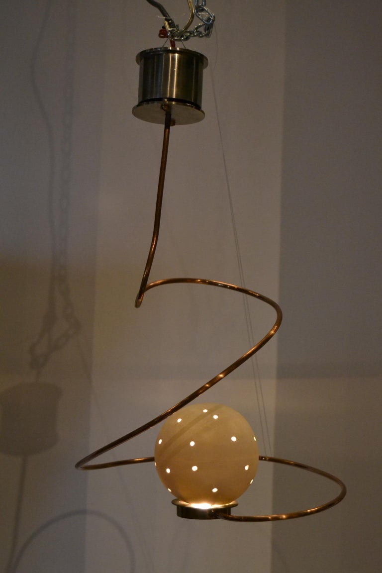 Vintage Futuristic, Space Age Ceiling Light Spherical, 1980s at 1stDibs ...