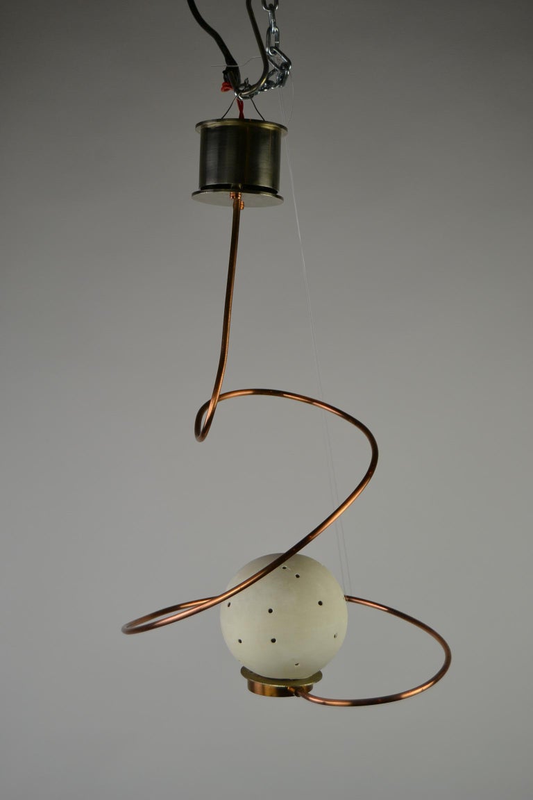 Vintage Futuristic, Space Age Ceiling Light Spherical, 1980s at 1stDibs ...