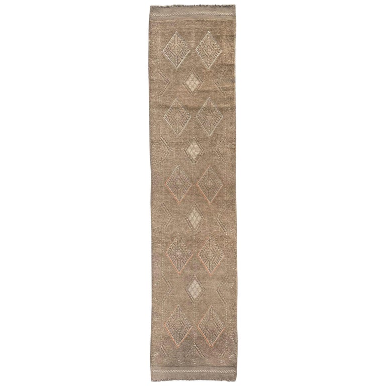Vintage Gabbeh Runner For Sale at 1stDibs