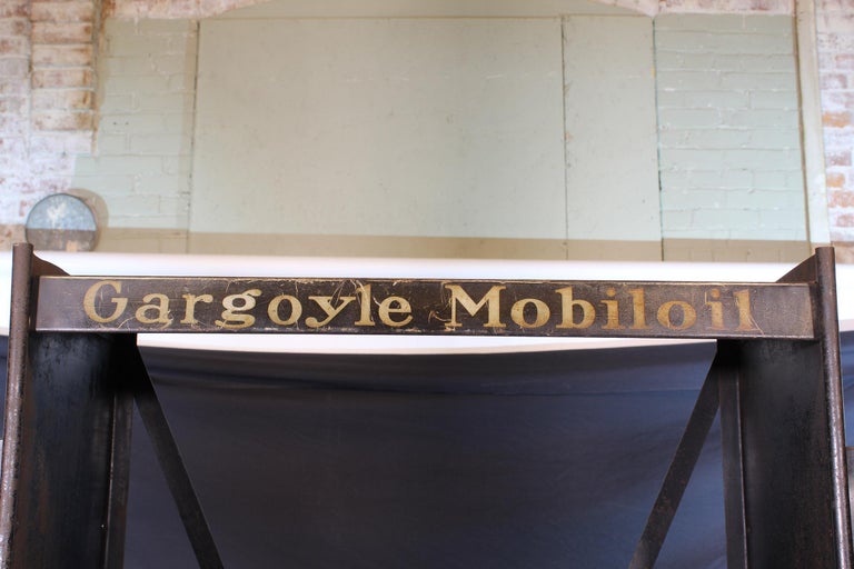 Vintage Gargoyle Mobil Oil Metal Display Rack at 1stDibs | mobil oil ...