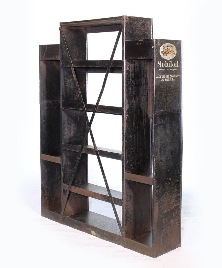 Vintage Gargoyle Mobil Oil Metal Display Rack at 1stDibs | mobil oil ...
