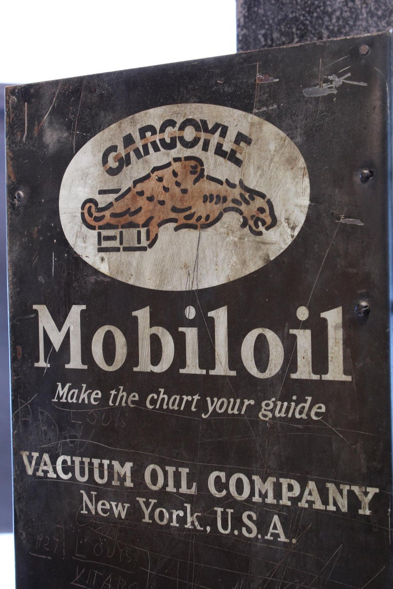 Vintage Gargoyle Mobil Oil Metal Display Rack at 1stDibs | mobil oil ...
