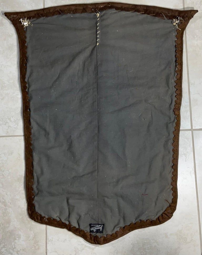 Vintage Genuine Zebra Hide Wall Hanging For Sale at 1stDibs