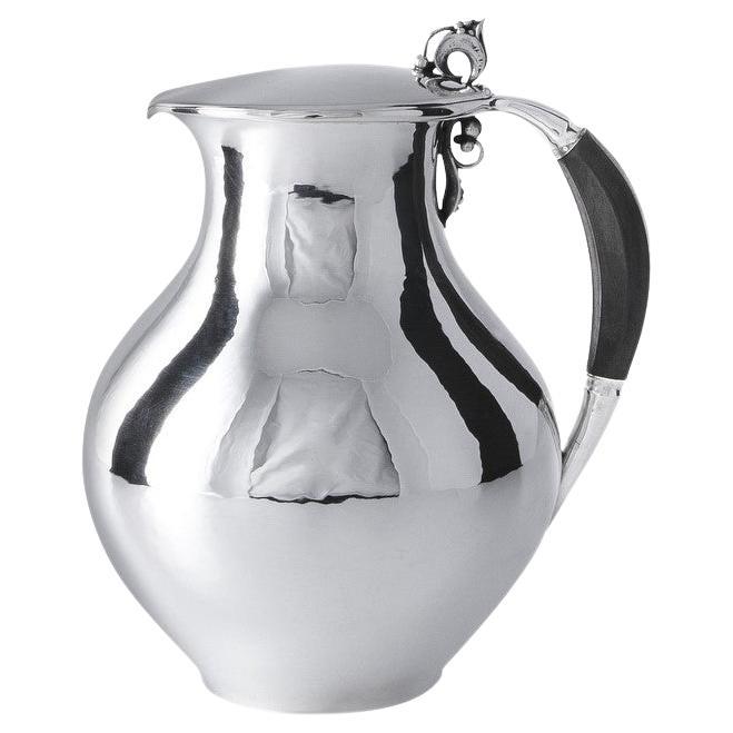 Vintage Georg Jensen Lidded Pitcher 385C For Sale at 1stDibs