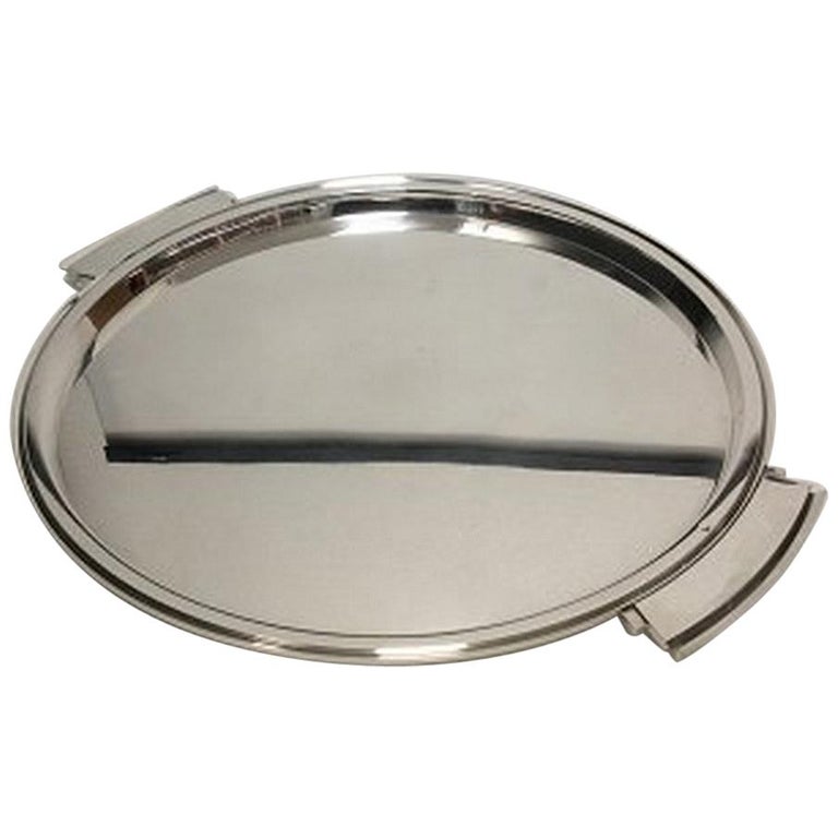 Vintage Georg Jensen Sterling Silver Pyramid Tray No 600G For Sale at ...