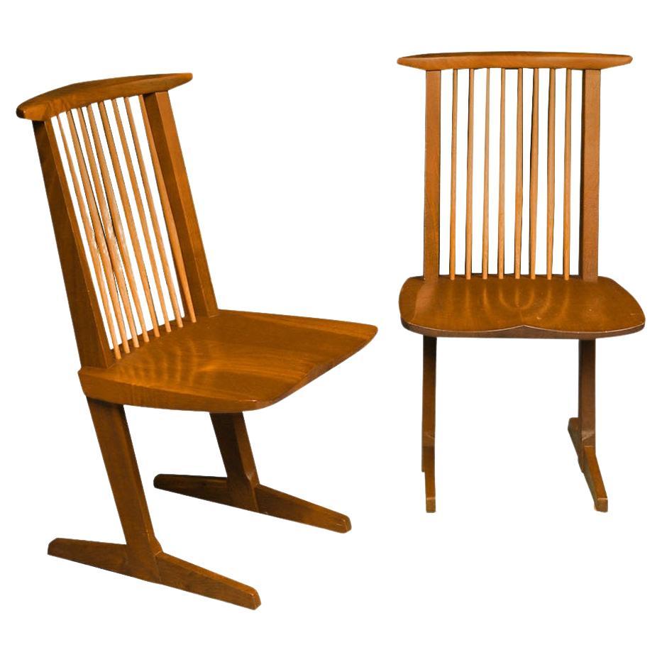 George Nakashima Conoid Chairs at 1stDibs