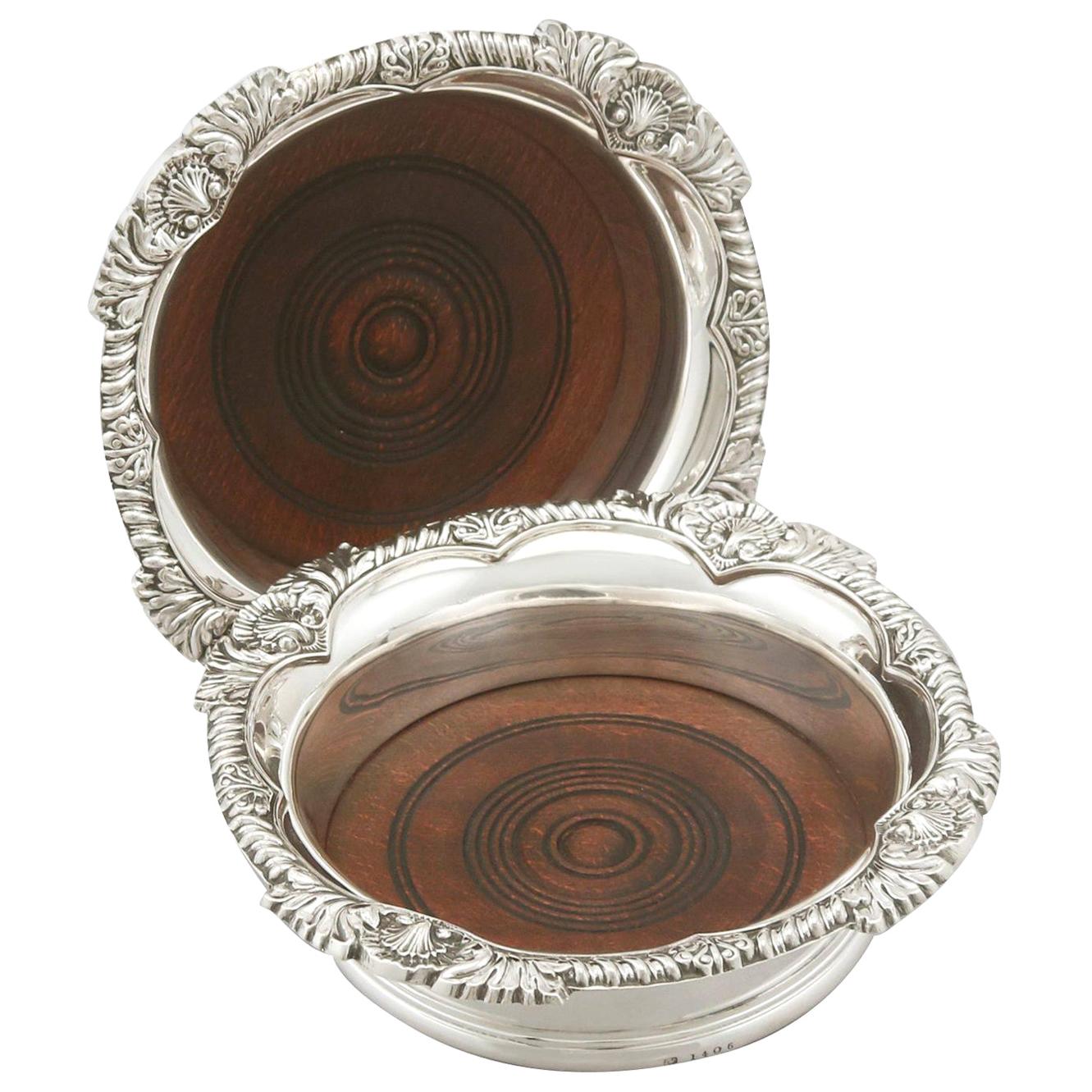 Sterling Silver Pair of Entrée Dishes Sheffield, 1932, Roberts and Belk ...
