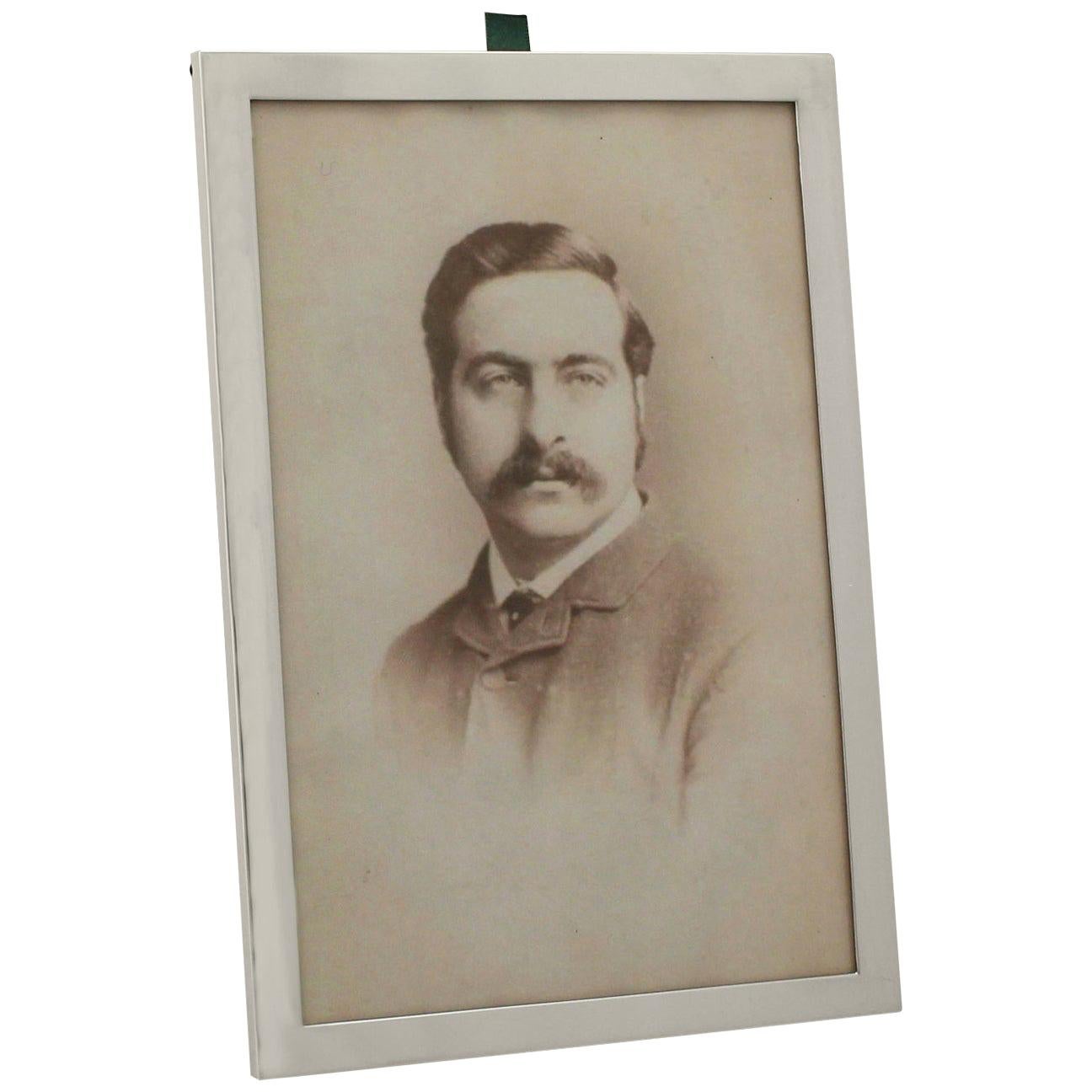 Victorian Sterling Silver Quadruple Photograph Frame at 1stDibs