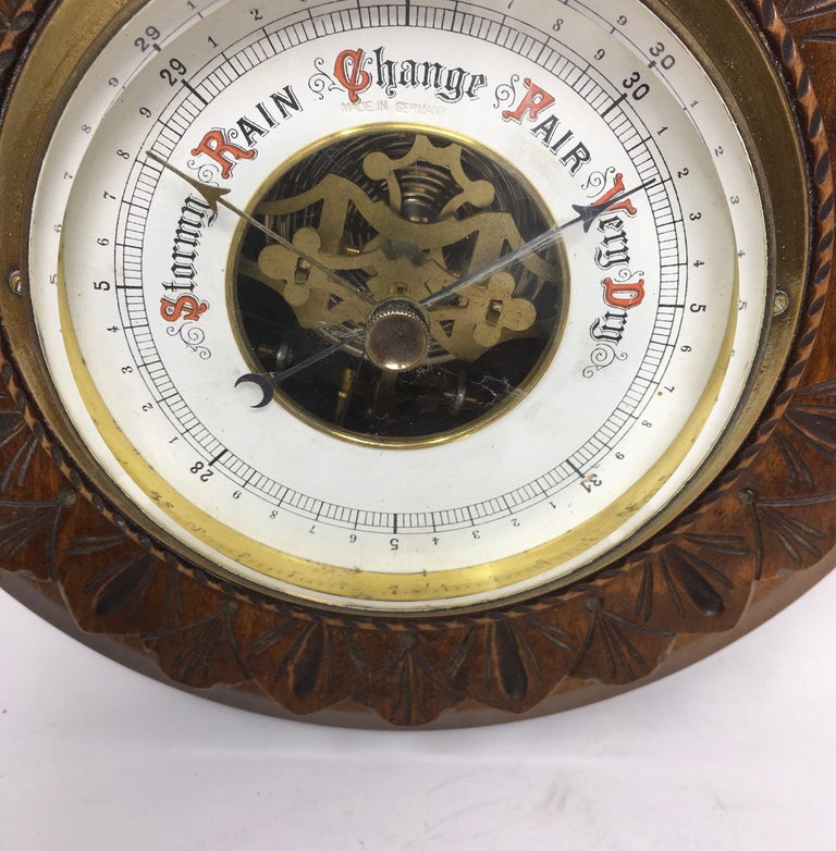 Vintage German Barometer at 1stDibs