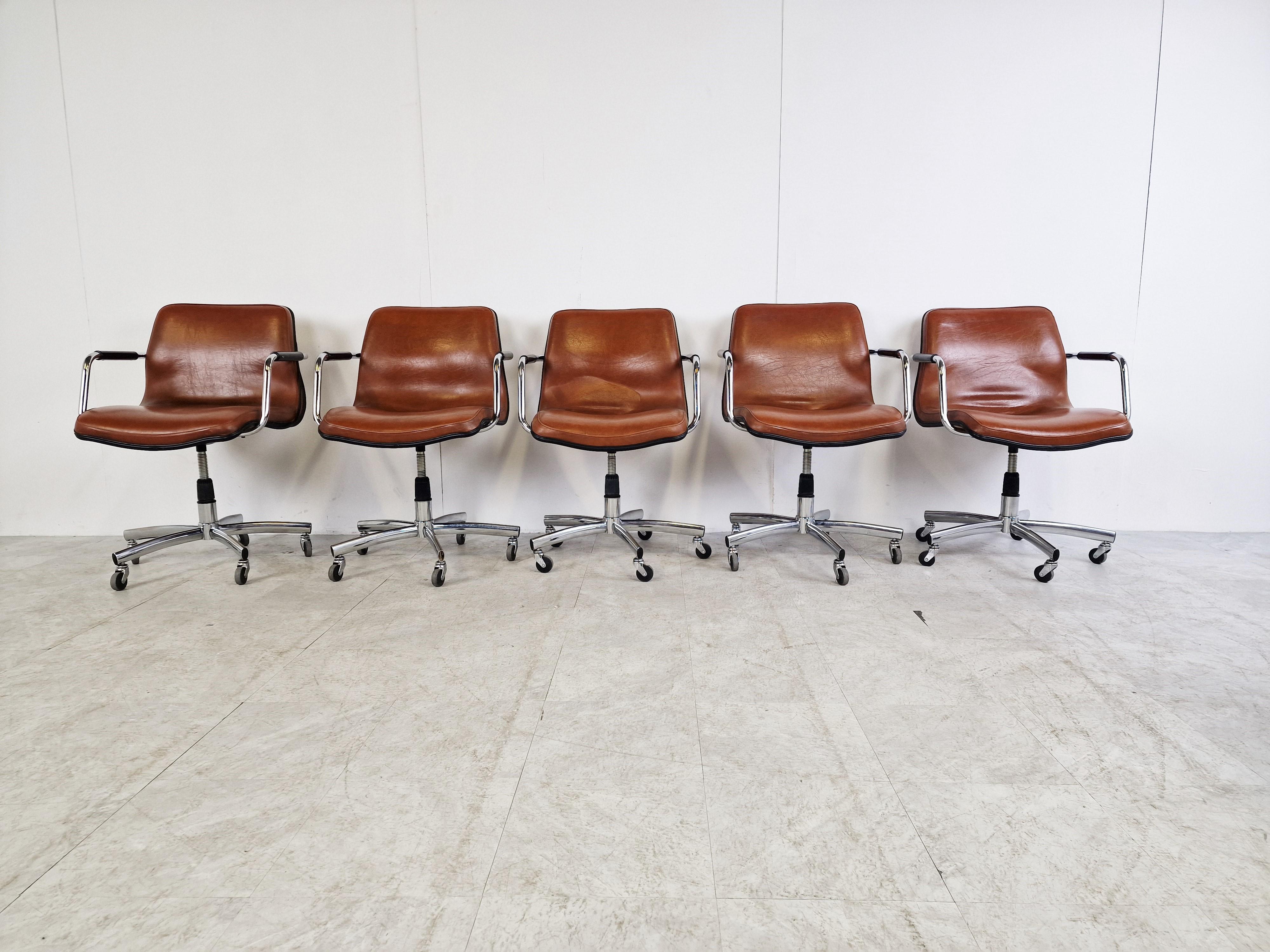Vintage German Desk Chairs, 1960s at 1stDibs