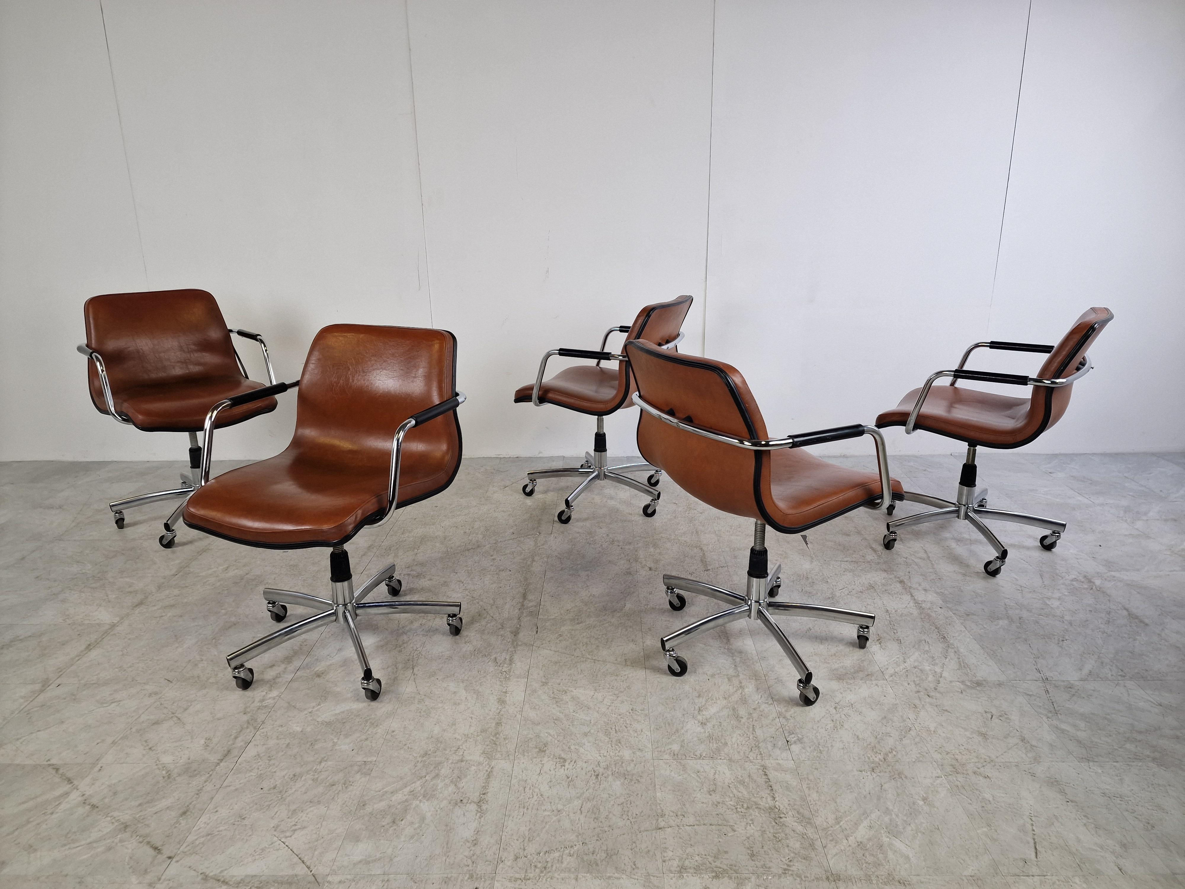 Vintage German Desk Chairs, 1960s at 1stDibs