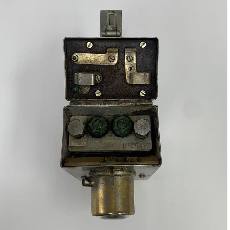 Vintage German Handheld Morse Code Signal Light For Sale at 1stDibs