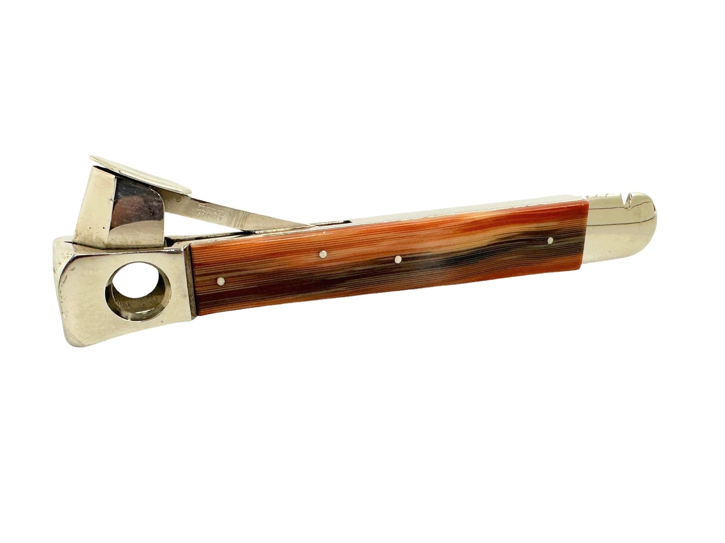 Vintage German Mid-Century Modern Cigar Cutter by Donato Solingen ...