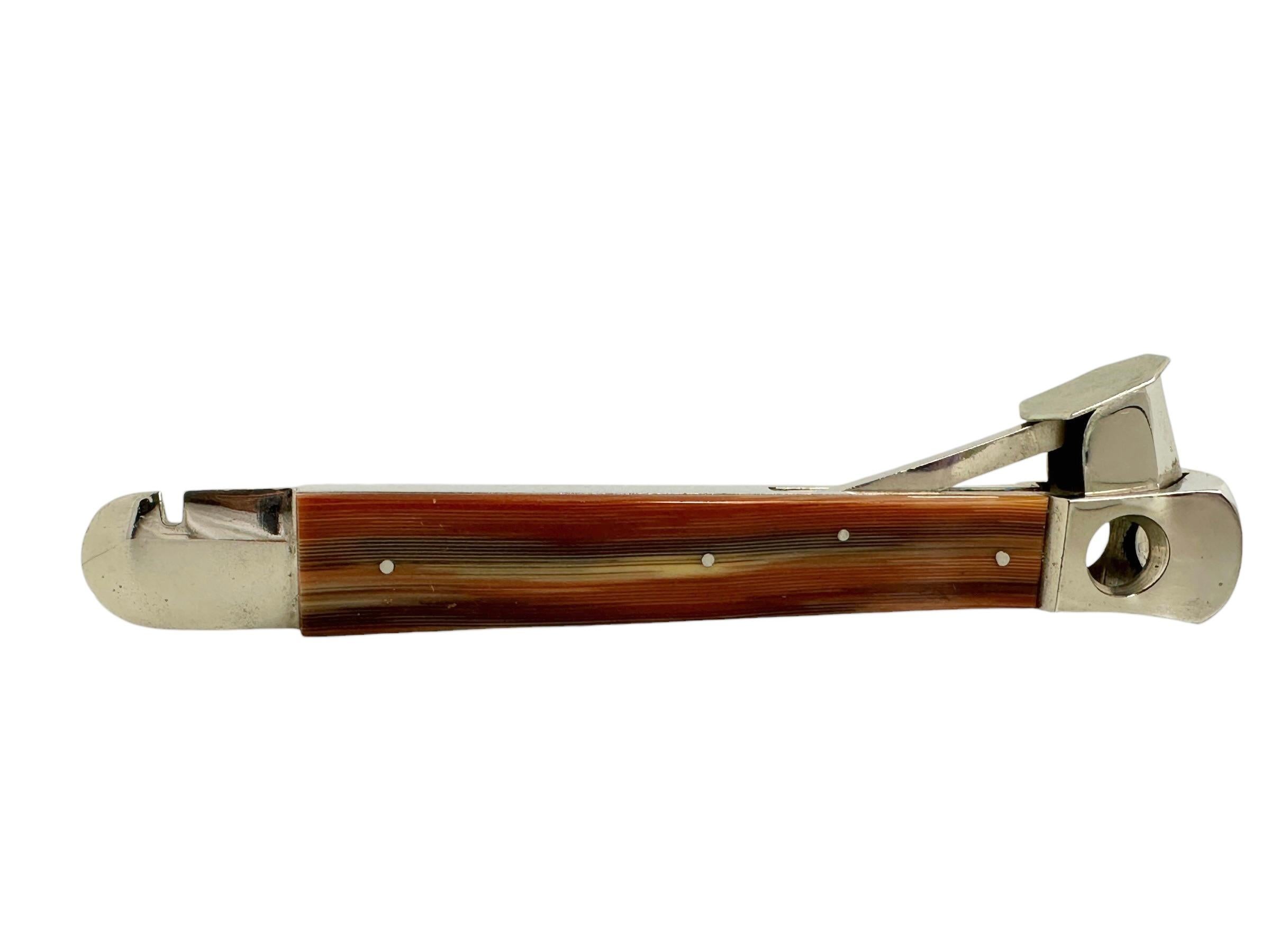 Vintage German Mid-Century Modern Cigar Cutter by Donato Solingen ...