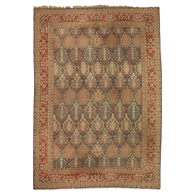 Vintage German Tetex Special Design Carpet, Ca. 1940 For Sale at 1stDibs