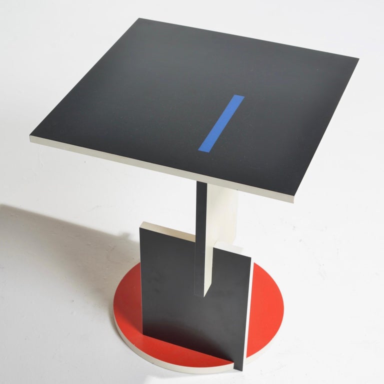 Vintage Gerrit Rietveld Schroder End Table For Sale at 1stDibs