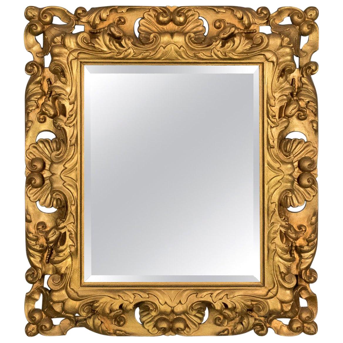 Wall Mirror in Victorian Classical Revival Taste, Giltwood, Late 20th ...