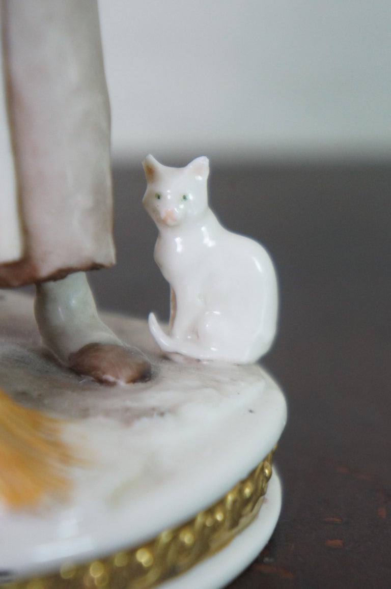 Vintage Giuseppe Cappe Capodimonte Porcelain Figurine Two Women Gossip ...