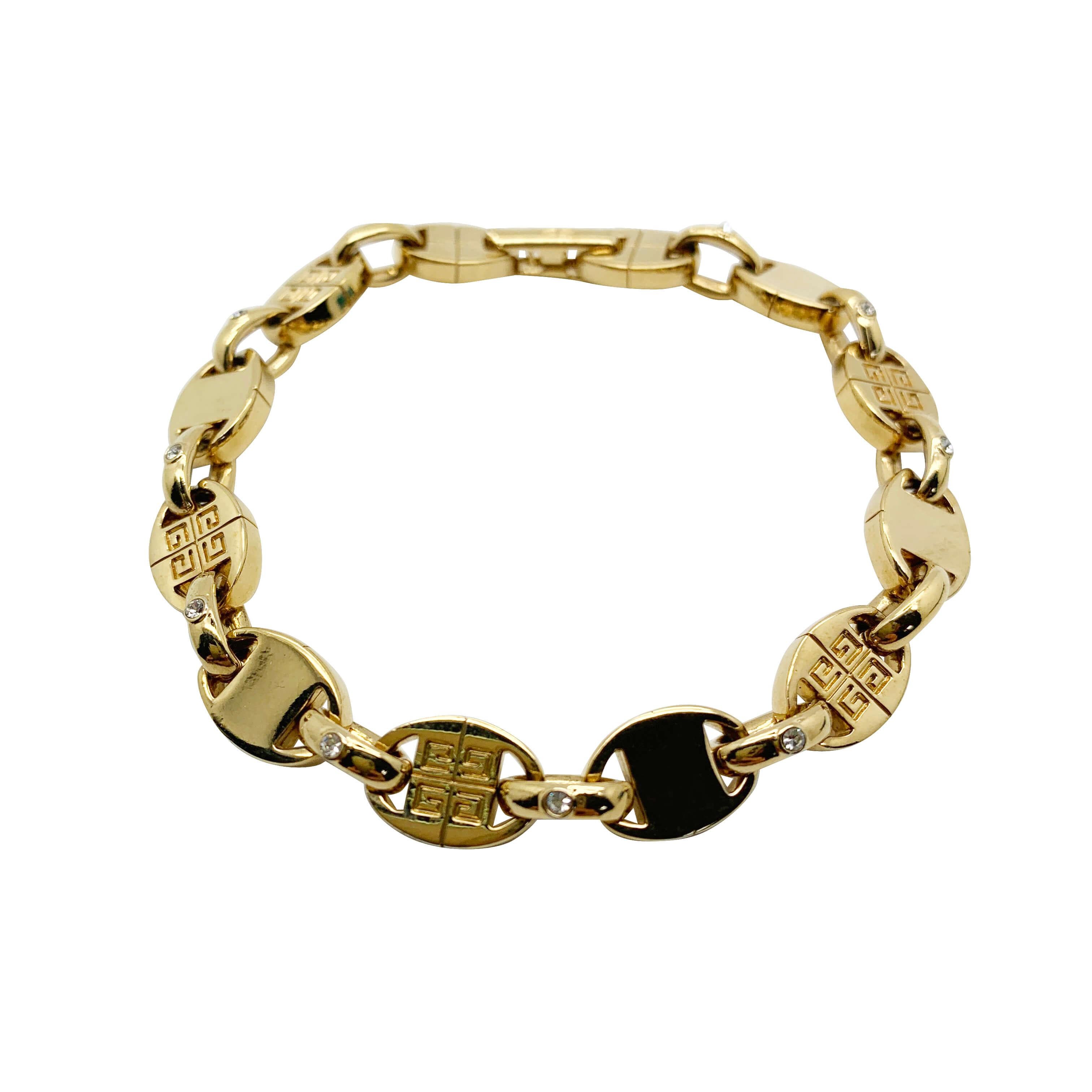 Vintage Givenchy 4G Logo Roller Bracelet 1990s For Sale at 1stDibs ...
