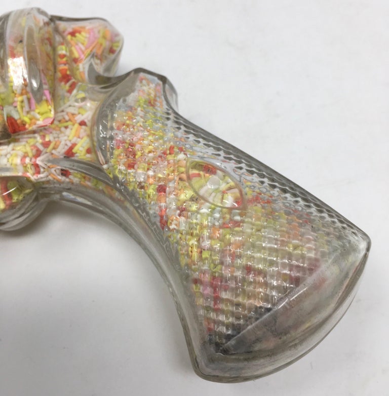 Vintage Glass Gun Candy Dispenser at 1stDibs